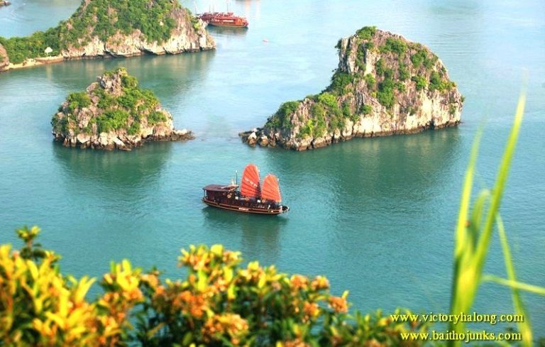 The Beauty of Traditional Junk in Halong Bay - Bai Tho Junks - Best ...